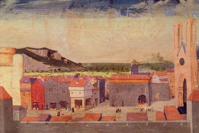 'The Chartreuse Du Val De Bénédiction, the Public Square, Detail from ...