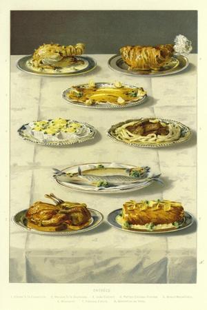 'Entrees' Giclee Print | Art.com