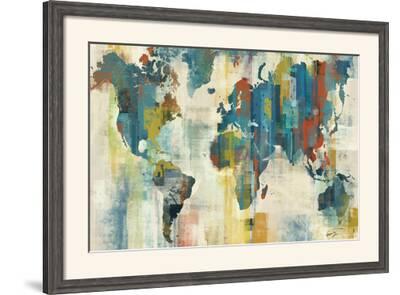'World Map' Framed Art Print - Eric Yang | Art.com
