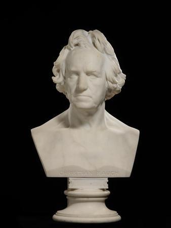 'The Sculptor Christian Daniel Rauch, 1857 (Marble)' Giclee Print ...