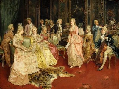 'The Concert' Giclee Print - Ettore Simonetti | Art.com