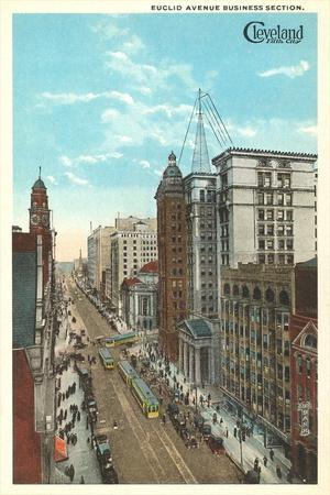 'Euclid Avenue, Cleveland, Ohio' Art Print | Art.com