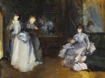 'Interior of a Milliner' Giclee Print - Eva Gonzales | Art.com