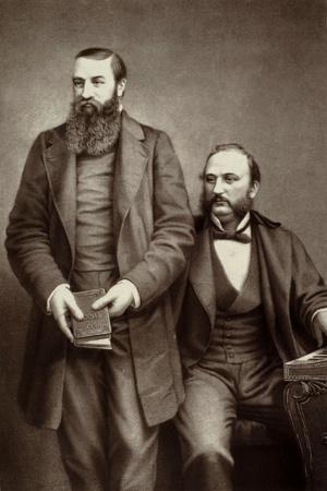 Evangelists Ira David Sankey and Dwight Lyman Moody Giclee Print | Art.com