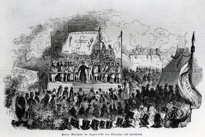 'Father Matthew, Temperance and Religion, 19th Century' Giclee Print ...