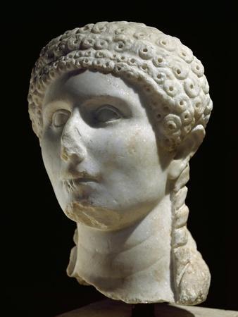Female Portrait Probably of Agrippina the Younger Discovered in 1888 ...