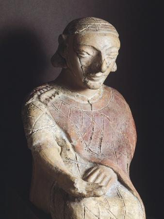 'Fictile Statuette of an Ancestor from Cerveteri' Giclee Print | Art.com