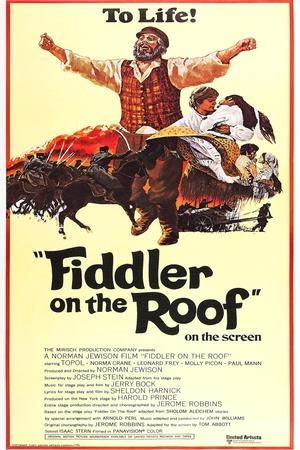 Fiddler On The Roof Broadway Poster