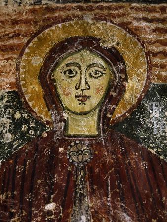 'Figure of Female Saint, Grotto of Saints, Calvi Vecchia, Calvi Risorta ...