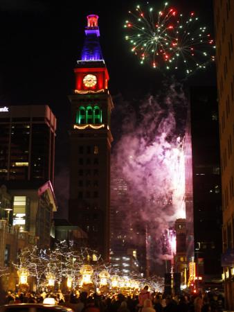 'Fireworks Show is Part of the New Year Celebration Along the 16th ...