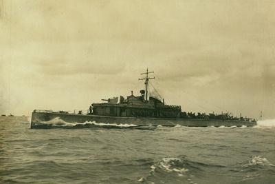 'First World War Patrol Boat on Sea Trials, South Shields, Uk, 1916 (B ...