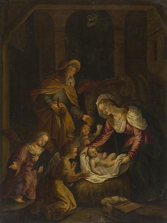 'The Nativity,Flemish School Seventeenth century' Giclee Print ...