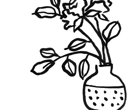 Floral Sway Giclee Print Kristine Hegre