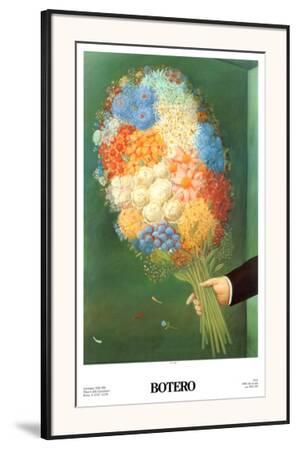 'Flowers' Framed Art Print - Fernando Botero | Art.com