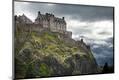 Dramatic Lighting as Storm Clouds Gather around Edinburgh Castle in ...