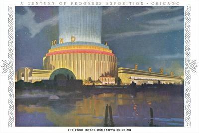 Ford Building, Chicago World Fair Art Print | Art.com