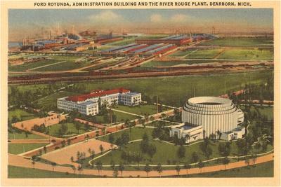 'Ford Rotunda, Dearborn, Michigan' Art Print | Art.com