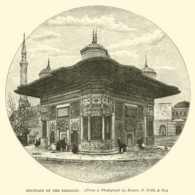 'Fountain of the Seraglio' Giclee Print | Art.com