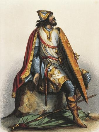 'France, Paris, Portrait of Charles Martel' Giclee Print | Art.com