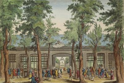 'France, Paris, View of Cafe Alexandre on the Boulevards' Giclee Print ...