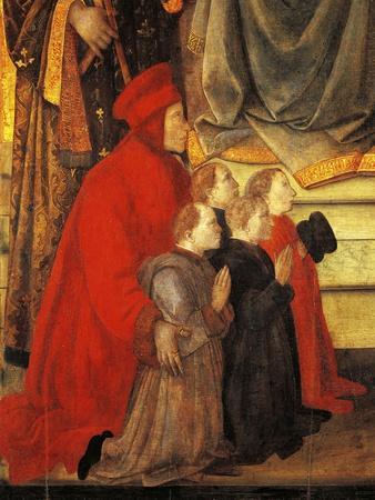 'Francesco Datini Presents Virgin with Honorable Men' Giclee Print ...