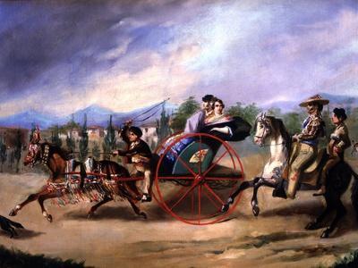 To the Bulls! 19Th Century, (Oil) Giclee Print - Francisco de Paula ...