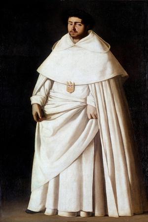 'Portrait of Monk Mercedaire Spanish Religious Order (Mercedario, Order ...