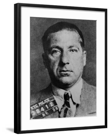 'Frank Costello (1891-1973) in 1935 Mug Shot' Photo | Art.com