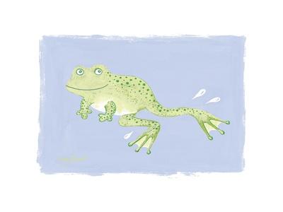 'Frank Frog' Art Print - Lucy Davies | Art.com