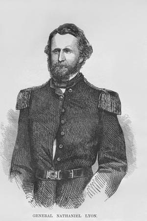 'General Nathaniel Lyon' Art Print - Frank Leslie | Art.com