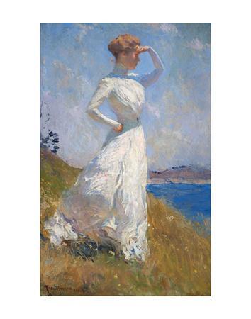 Sunlight, 1909 Art Print - Frank Weston Benson | Art.com