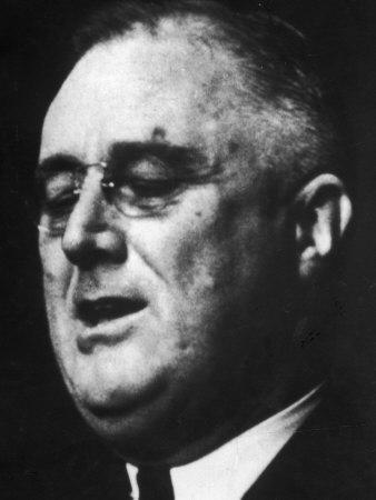 'Franklin Delano Roosevelt 32nd President of the Usa' Photographic ...
