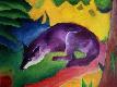 'Blue Fox, 1911' Giclee Print - Franz Marc | Art.com