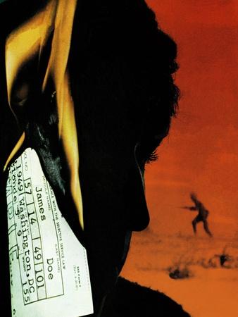 '"Burning Draft Card," January 27, 1968' Giclee Print - Fred Ward | Art.com