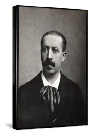 Portrait of Charles Marie Jean Albert Widor (1844-1937), French ...