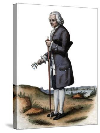 Portrait of Jean-Jacques Rousseau (1712-1778), Swiss philosopher ...