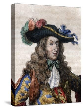Portrait of Louis de Bourbon, Prince of Conde (1621-1686), French ...