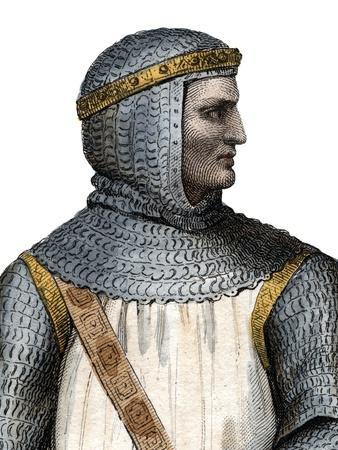 Portrait of Rollo (Robert I) (860-c927-933), Viking leader and Duke of ...