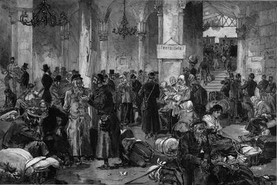 'Vienna 1882, the Hall of the Lost Causes of the North Fahn' Giclee ...