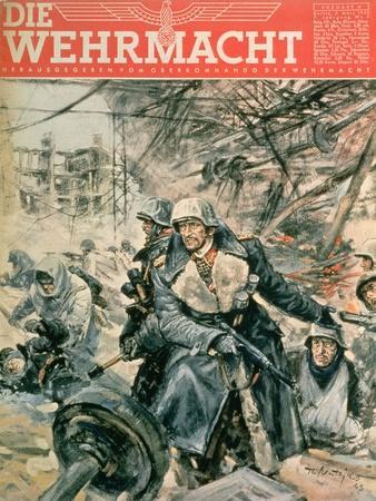 'Front Cover of 'Die Wehrmacht', March 1943' Giclee Print | Art.com