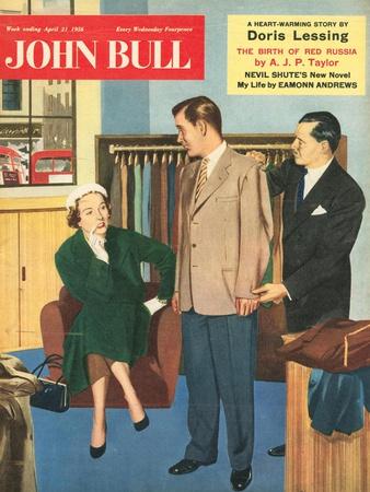 Front Cover of 'John Bull', April 1956 Giclee Print | Art.com