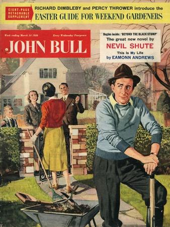 Front Cover of 'John Bull', April 1956 Giclee Print | Art.com