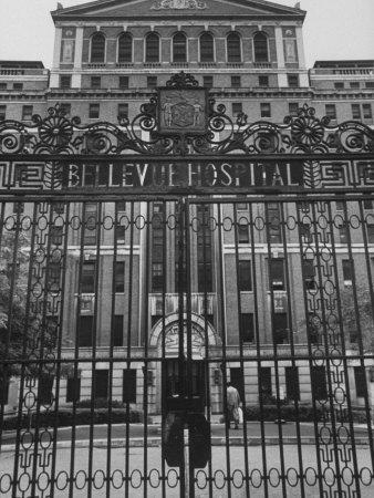Bellevue Hospital’s old-school wrought iron sign | Ephemeral New York