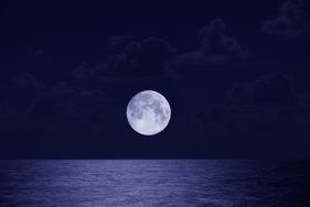 'Full Moon over Ocean, Night' Photographic Print - Buena Vista Images ...