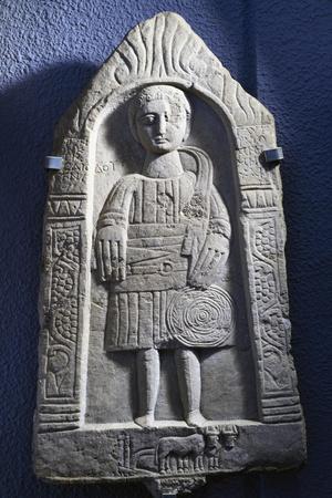 Funerary Stele with Relief Depicting Child Diodotos, Artifact Uncovered ...