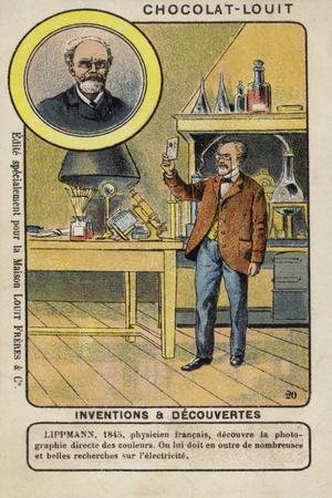 'Gabriel Lippmann, French Physicist and Inventor' Giclee Print | Art.com