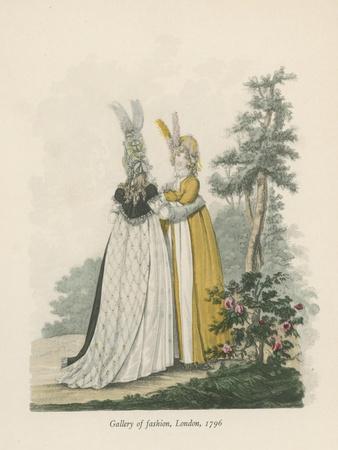 'Gallery of Fashion, London, 1796' Giclee Print | Art.com