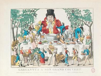 Gargantua at His Table Giclee Print | Art.com