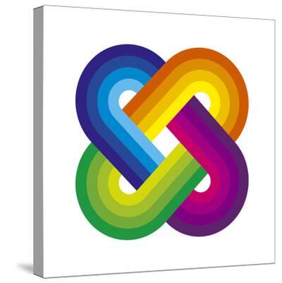 'Solomons Knot' Stretched Canvas Print - Gary Andrew Clarke | Art.com