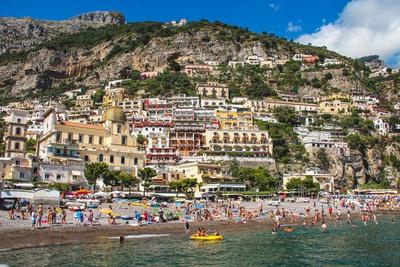 'Views of Positano from the Sea' Photographic Print - Gavin Guan | Art.com